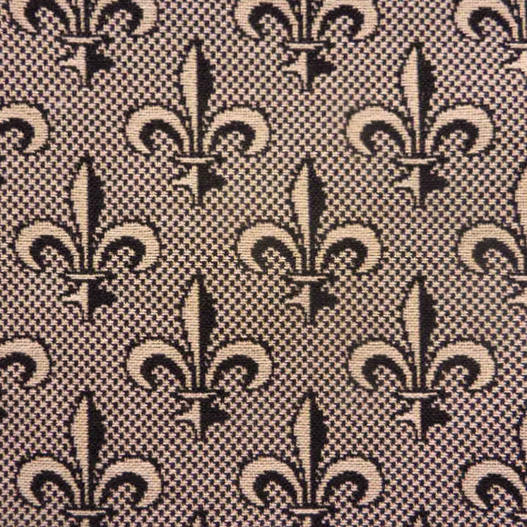 Medieval Heavy Fleur de Lys Curtain and Upholstery Fabric