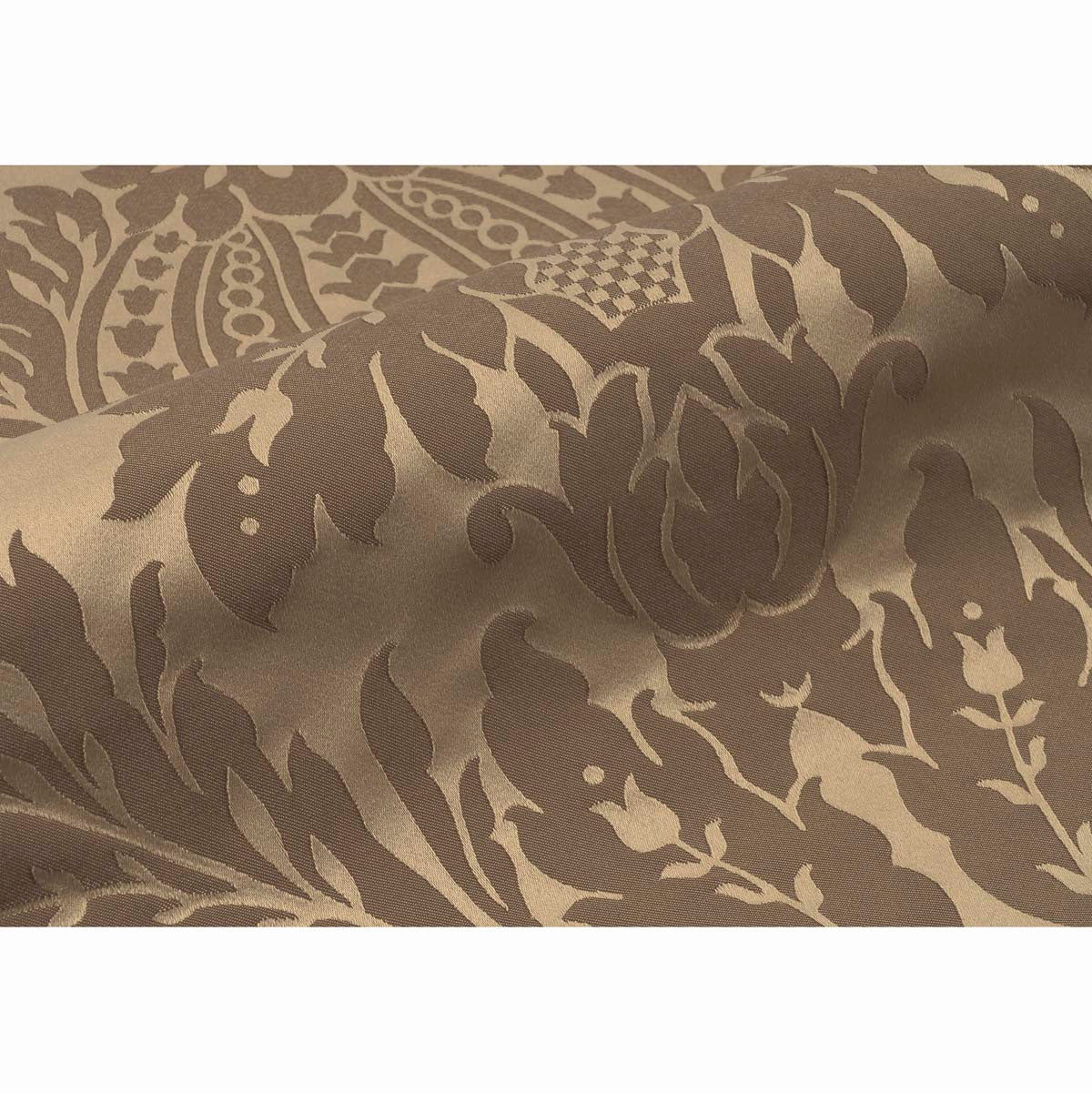 Elegant Patterned Gold Damask Curtain and Upholstery Fabric | Raphael ...